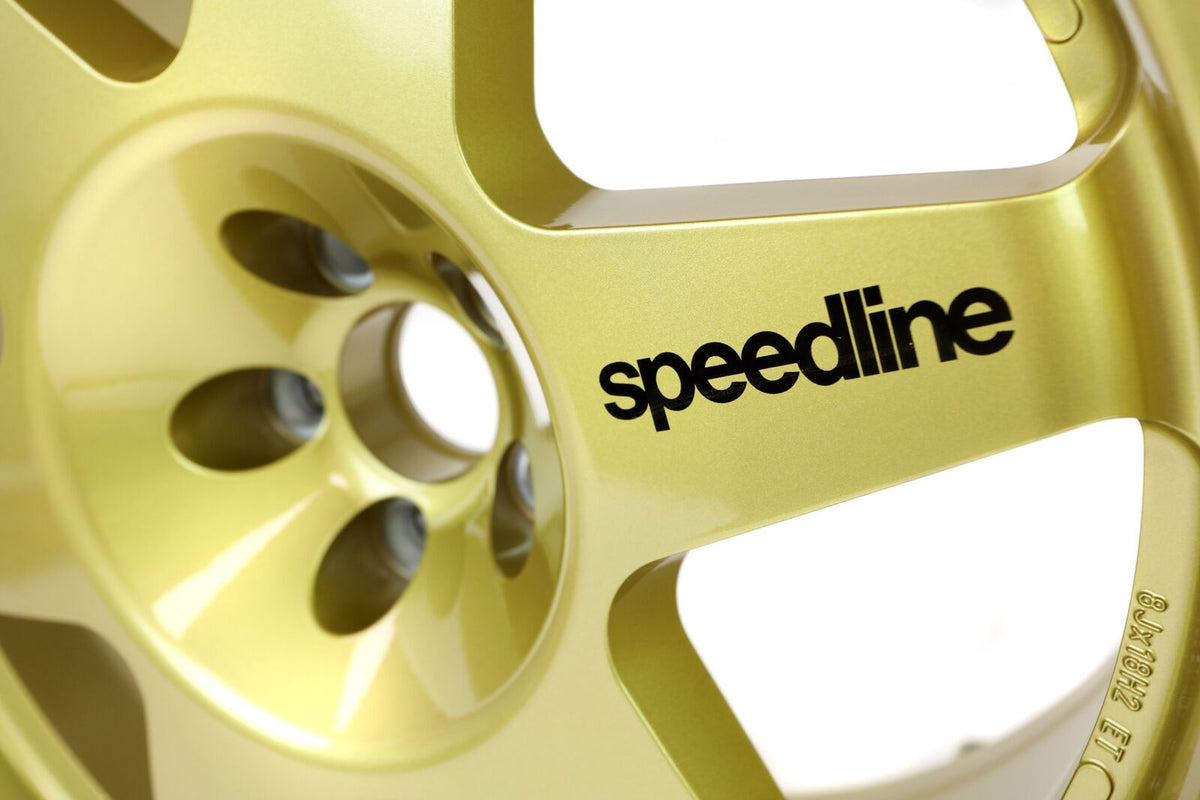 Set of 4 Speedline 2013C Wheels - 8x18, 5x100, ET11.6 Subaru Widebody ...